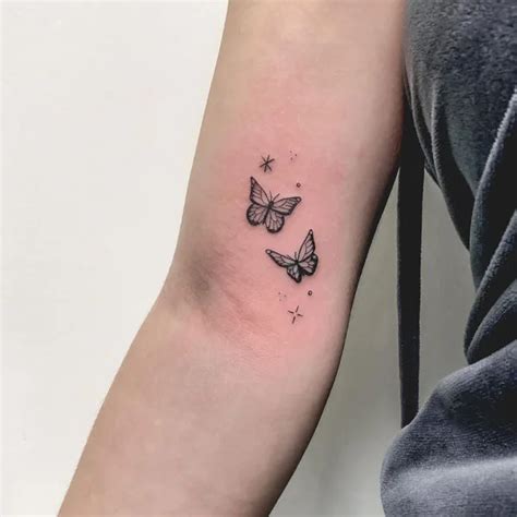 Unique Meaningful Small Butterfly Tattoos Symbolic Designs For Every Soul