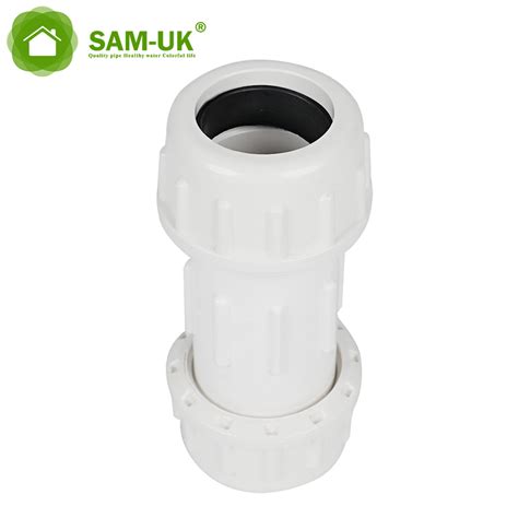 Pvc Compression Coupling Sam Uk Pipe Fittings Pipe Fittings Pipe Fittings