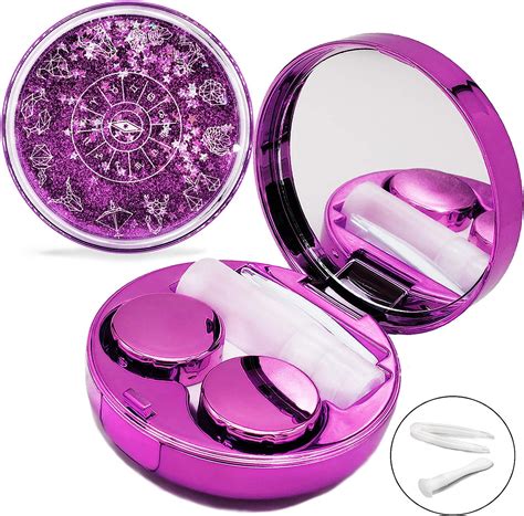 Contact Lens Case Cute Travel Size Eye Colored Contacts Lenses