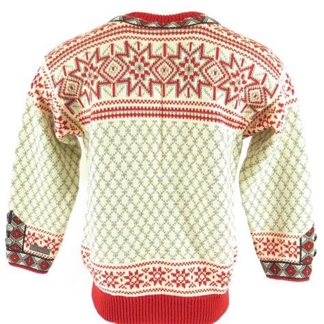 Dale Of Norway Norwegian Snowflake Setesdal Sweater M The Clothing Vault