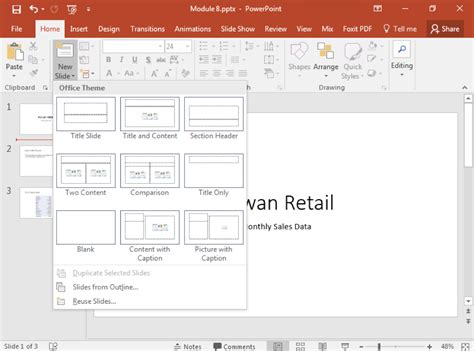 organizing slides computer applications for managers