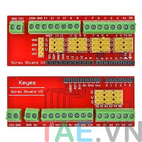 Shield V3 Ra Domino Cho Arduino Uno R3 Trường An Equipment