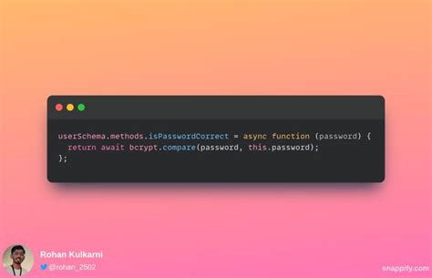 Backend 💡 Create Multiple Methods On Mongoose Schema Rohan Kulkarni