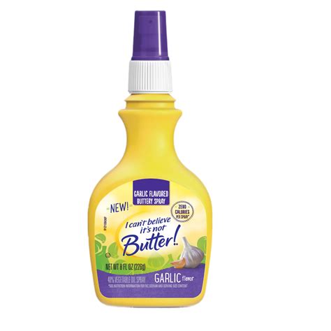 I Cant Believe Its Not Butter Spray Garlic