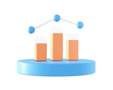 3d Orange Bar Chart Icon For Ui Ux Web Mobile Apps Social Media Ads Design 26775592 Png