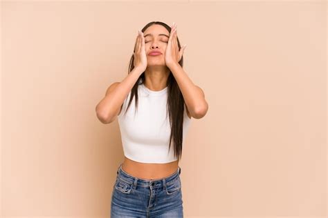 Premium Photo Whining And Crying Disconsolately