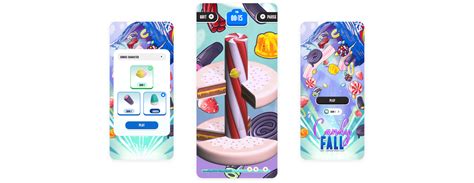 Candy Fall Lasting Dynamics