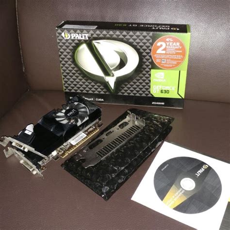 Palit Nvidia Gt630 2gb Ddr3 With Low Profile Bracket Graphics Card Computers And Tech Parts