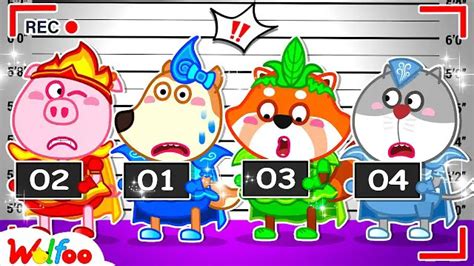 کارتون خانواده گرگ با داستان در زندان قفل کرد