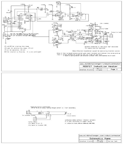 induction heater circuit diagram pdf circuit diagram