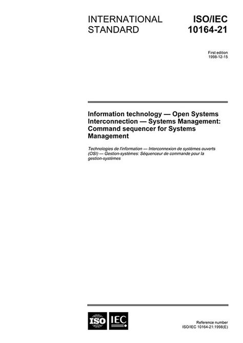 ISO IEC IEC Standards VDE Publishing House