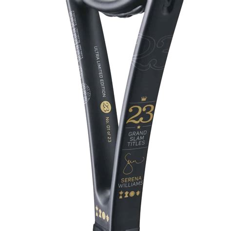 Wilson Celebrates Serena Williams 23 Major With An Exclusive Racquet