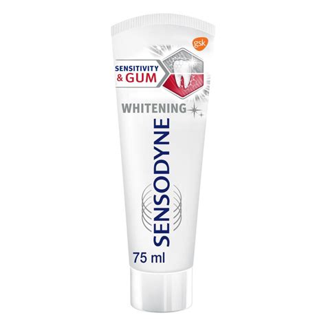 Sensodyne Sensitivity And Gum Whitening Toothpaste 75ml Chemist Direct