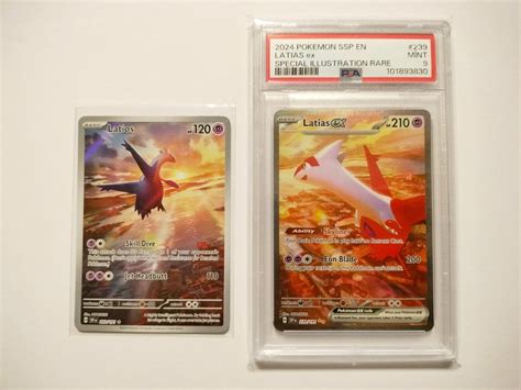 Latios And Latias Surging Sparks Set Psa Slab Und Raw Neu Gemäss