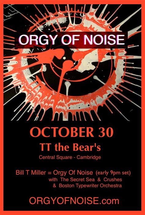 Orgy Of Noise Tt The Bears On October 30 2008