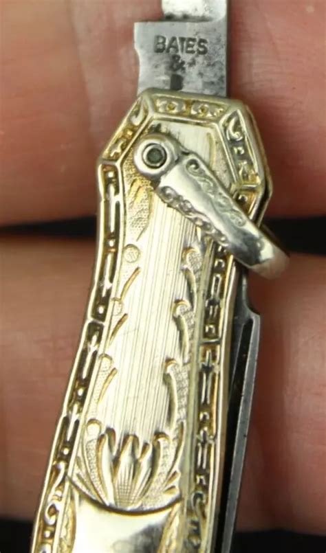 Bates And Bacon 10k Or 14k Gold Filled Pocket Knife Knife Trading Post