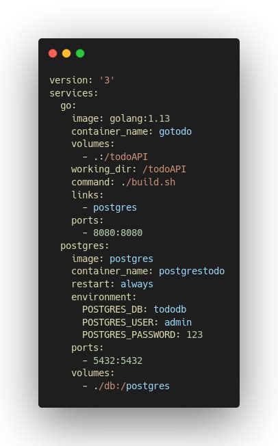 android todo app gotodo part 1 creating an api restful with docker go and postgresql by