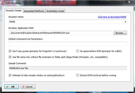 Mameui Launchbox Cannot Find ROMs Troubleshooting LaunchBox Community Forums