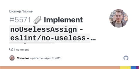 📎 Implement `nouselessassign` `eslintno Useless Assignment` · Issue