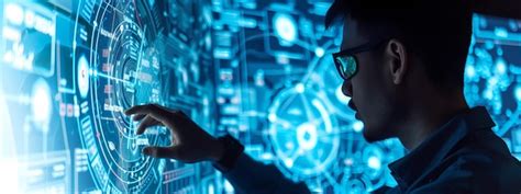Premium Photo Data Science Scientist Computing Analysing And Visualizing Complex Data Set On