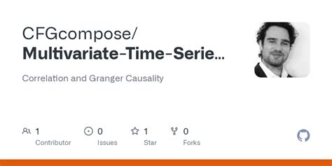 github cfgcompose multivariate time series analysis correlation and