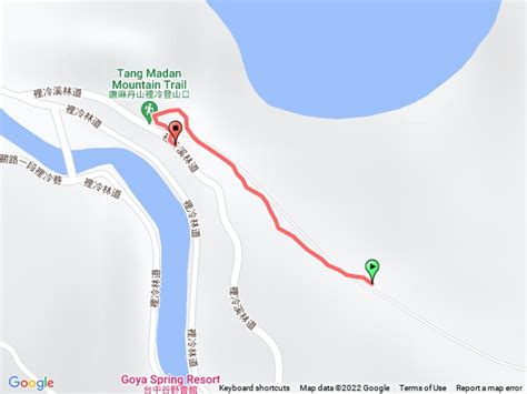 唐麻丹山 健行筆記