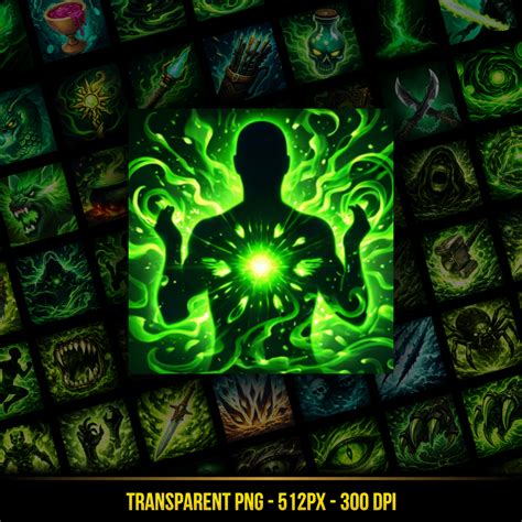 Fantasy Rpg Skill Icon Pack 1 Game Art 2d