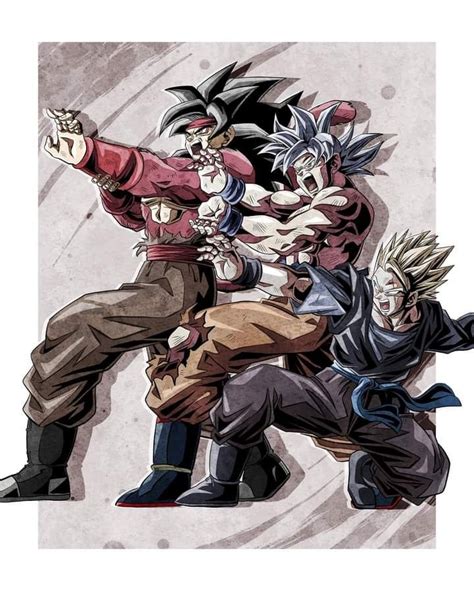 Goku Gohan Bardock In 2023 Dragon Ball Art Goku Anime Dragon Ball Goku Dragon Ball Super Artwork