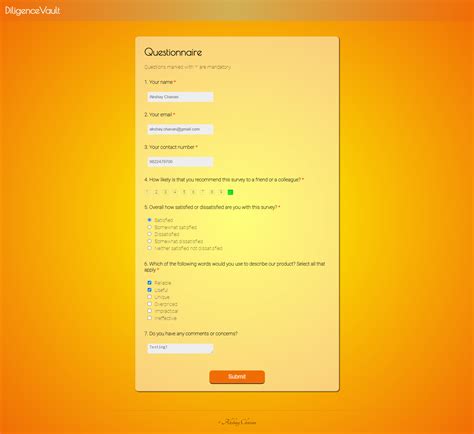 Github Akshaychavan7diligence Vault Pure Js Form A Pure Javascript Implementation For