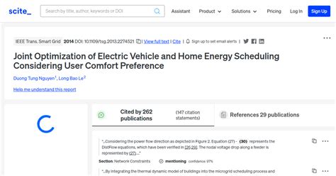 Joint Optimization Of Electric Vehicle And Home Energy Scheduling