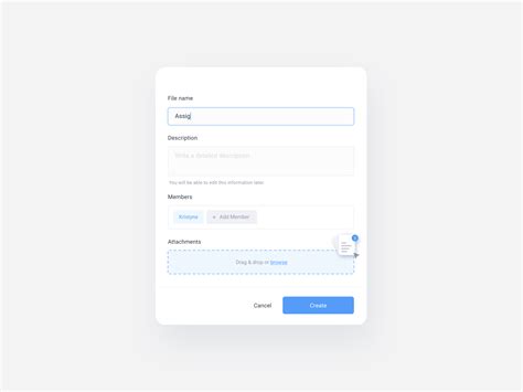 Drag And Drop Ui Design By Kristyna Trneckova