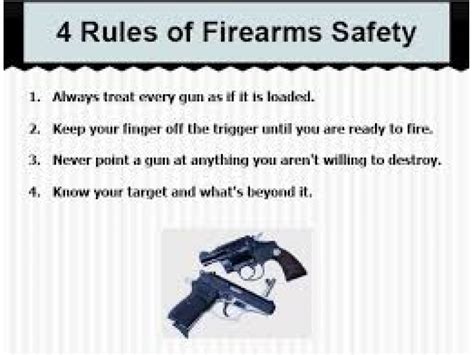 4 Fundamental Rules Of Firearm Safety Hellertown Pa Patch