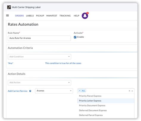 Shopify Aramex Shipping Automate Rates Shipping Labels And Tracking Pluginhive