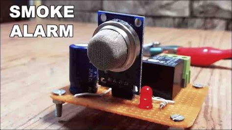 How To Make DIY Smoke Detector Alarm TRONICSpro