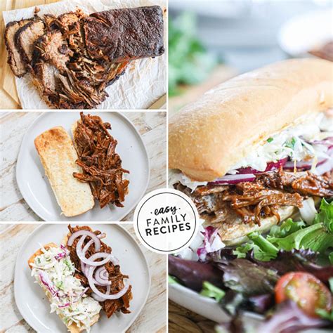 Chopped Brisket Sandwich With Jalapeno Slaw Leftover Brisket Recipe