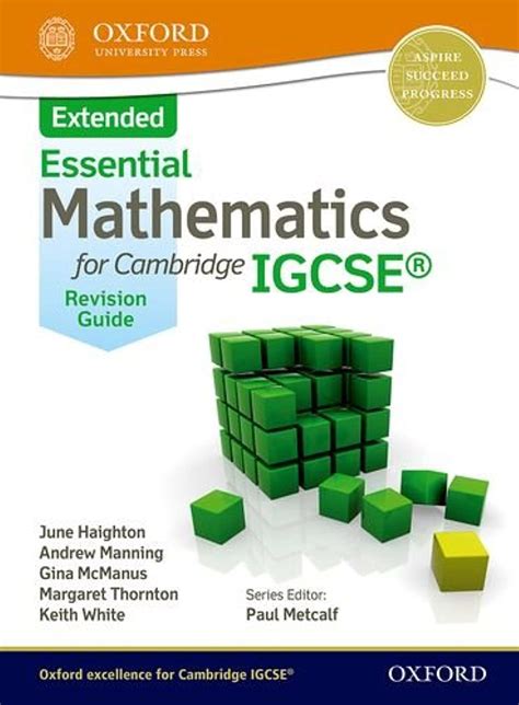 Mathematics For Cambridge Igcse Extended Revision Guide Cie Igcse Essential Desertcart India