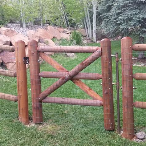 Lodge Pole Rustic Fencing Orem Utah Standard Fence Trusted Utah