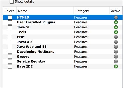 Java Category Missing In Apache Netbeans Stack Overflow
