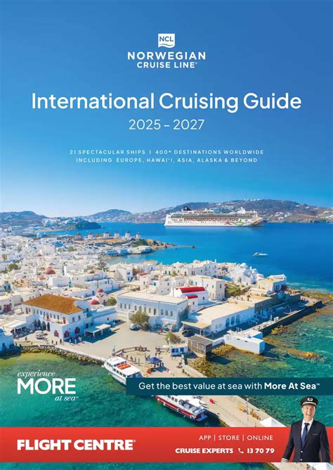 Flight Centre Ncl International Cruising Guide 2025 2027 1901202530
