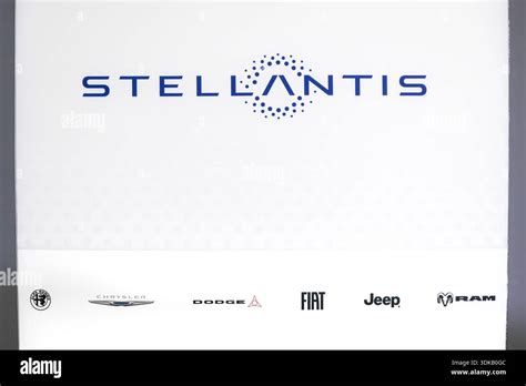 Detroit Michigan Usa January 24 2026 Stellantis Logo Displayed