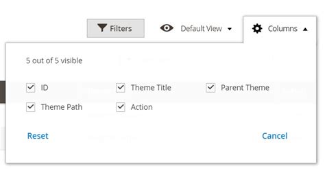 magento 2 backend exploration themes and schedule firebear