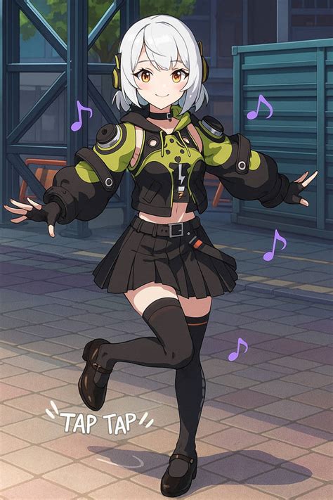 Anby Practicing Stylish Tap Dancing By Re4ceba On Deviantart