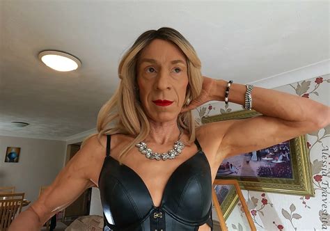 80 Alessia Travestita In Black Strap Lingerie Set 28 Pics Xhamster
