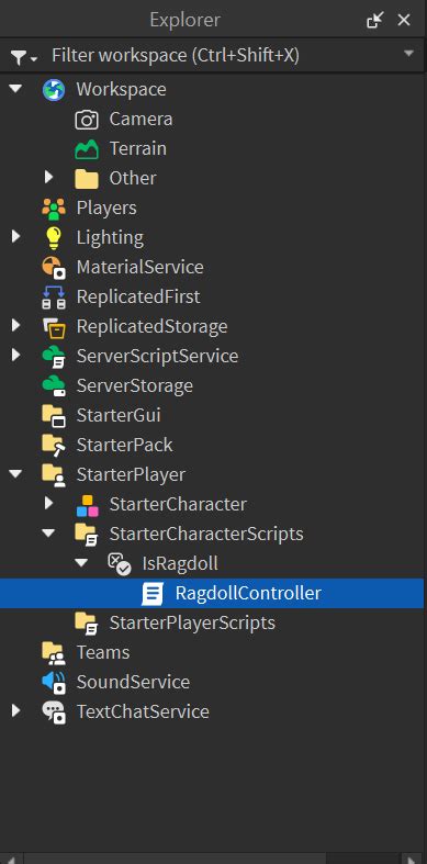 Problem With Ragdoll Behaviour Scripting Support Developer Forum Roblox