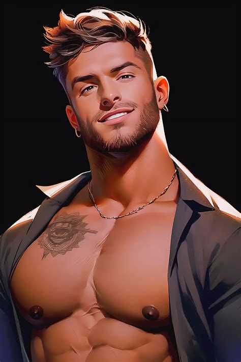 Download Ai Generated Man Model Royalty Free Stock Illustration