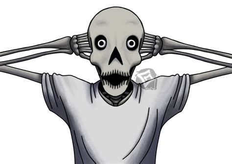 Skeleton Shockmeme By Ghostingal On Deviantart