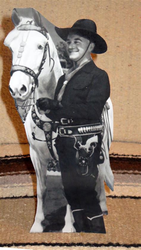 Hopalong Cassidy And Topper Bandw Tabletop Display Standee 10 Tall Ebay