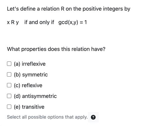 solved define a relation ∼ on r by x∼y if and only if xy 1