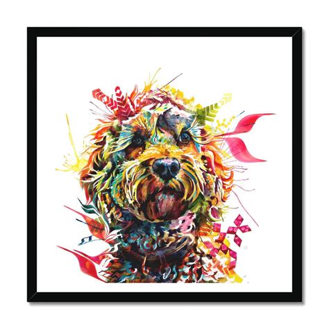 Mabel The Cockapoo Painting Dog Artwork And Cockapoo Wall Art Sarah