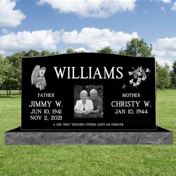 Two Person Headstones Legacy Headstones